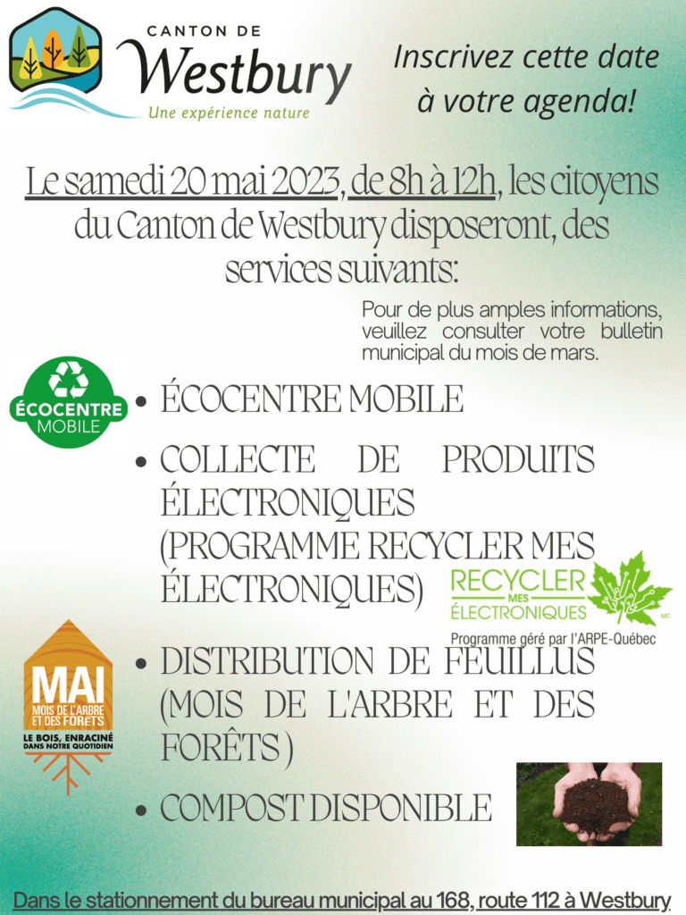 Nouvelles - Canton de Westbury